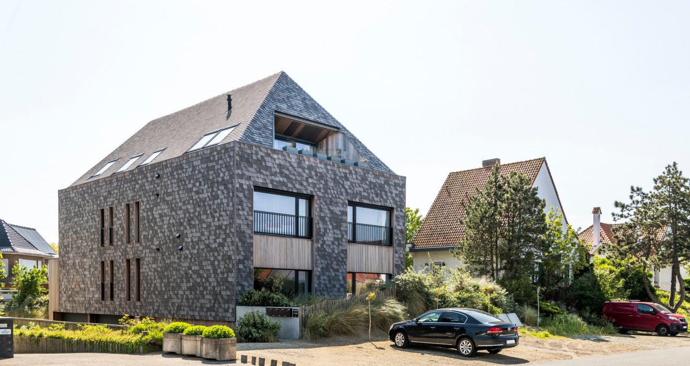 Koramic Tegelpan Aspia voor speelse dakdekking en gevelbekleding