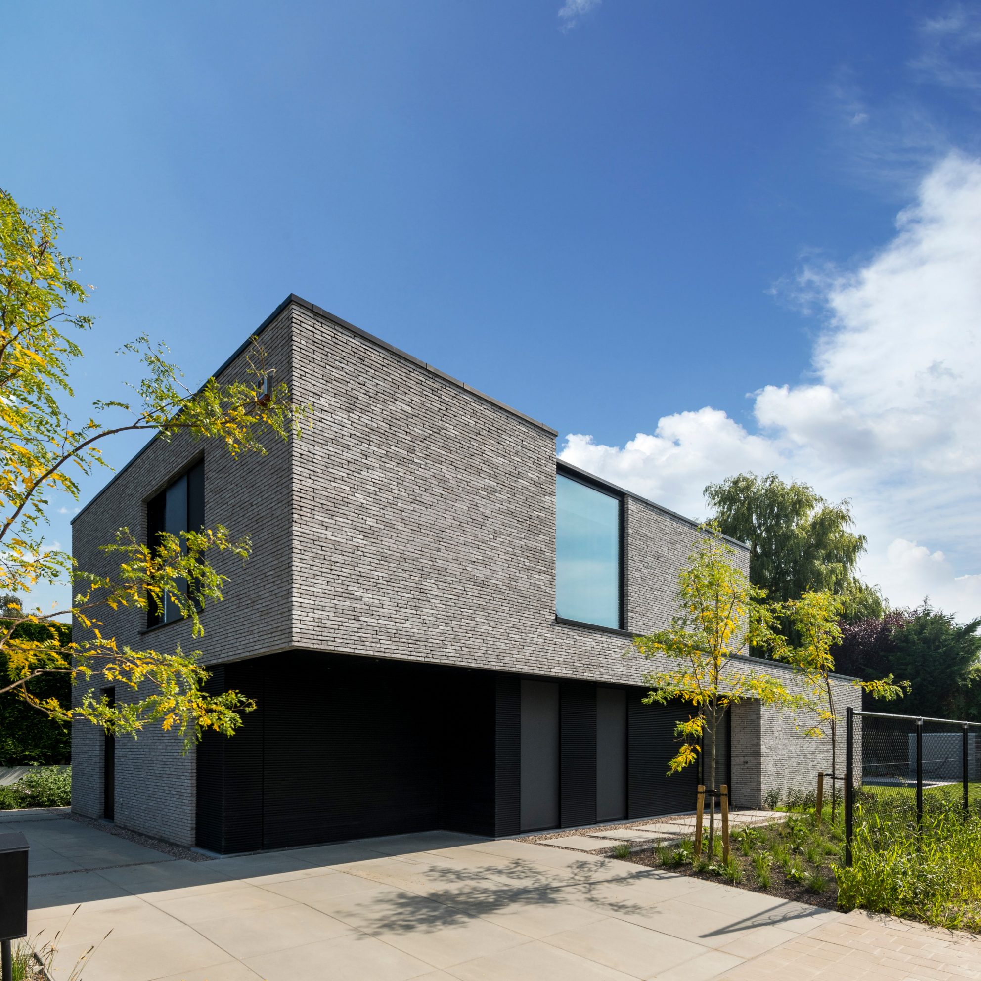 Nieuwbouwwoning op atypisch perceel in Marke