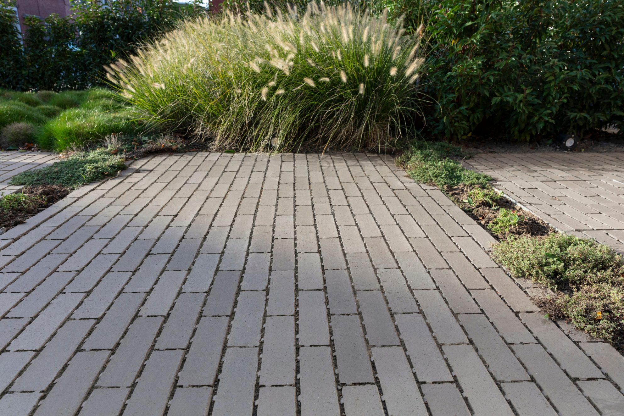 Waterdoorlatende oprit in Sint-Niklaas