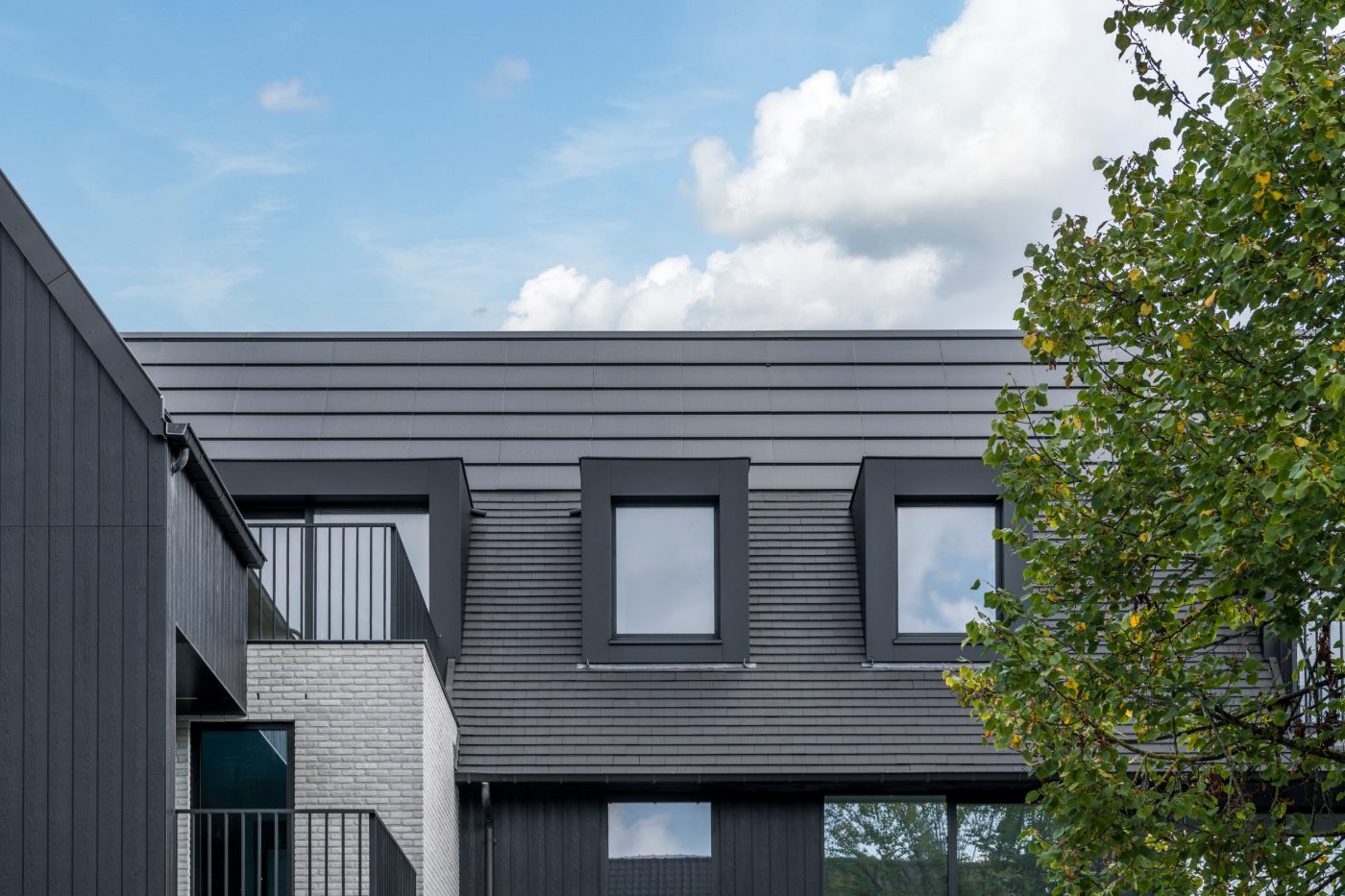 Wevolt X-Roof: esthetische en ecologische oplossing voor Residentie Parcado