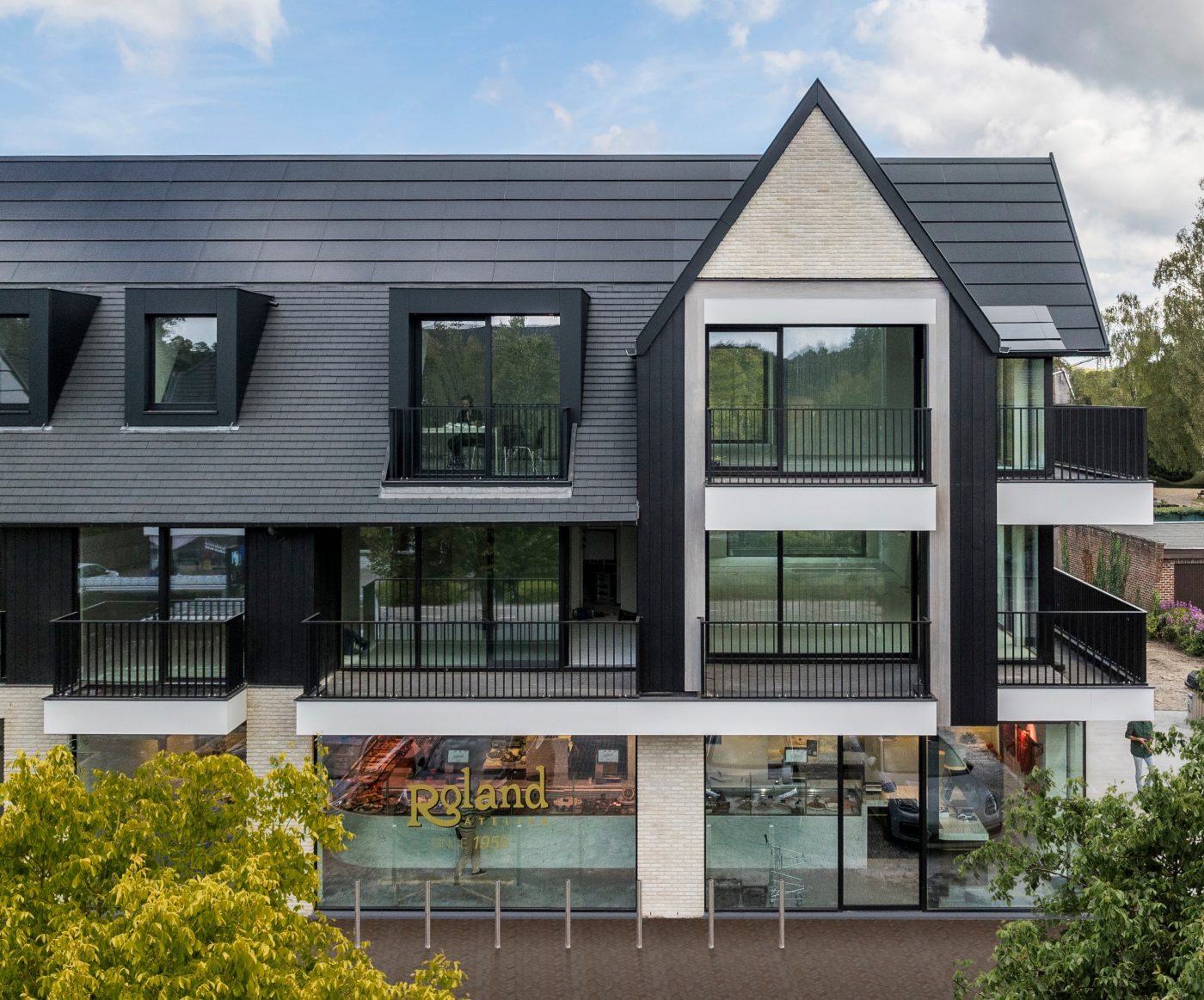 Wevolt X-Roof: esthetische en ecologische oplossing voor Residentie Parcado