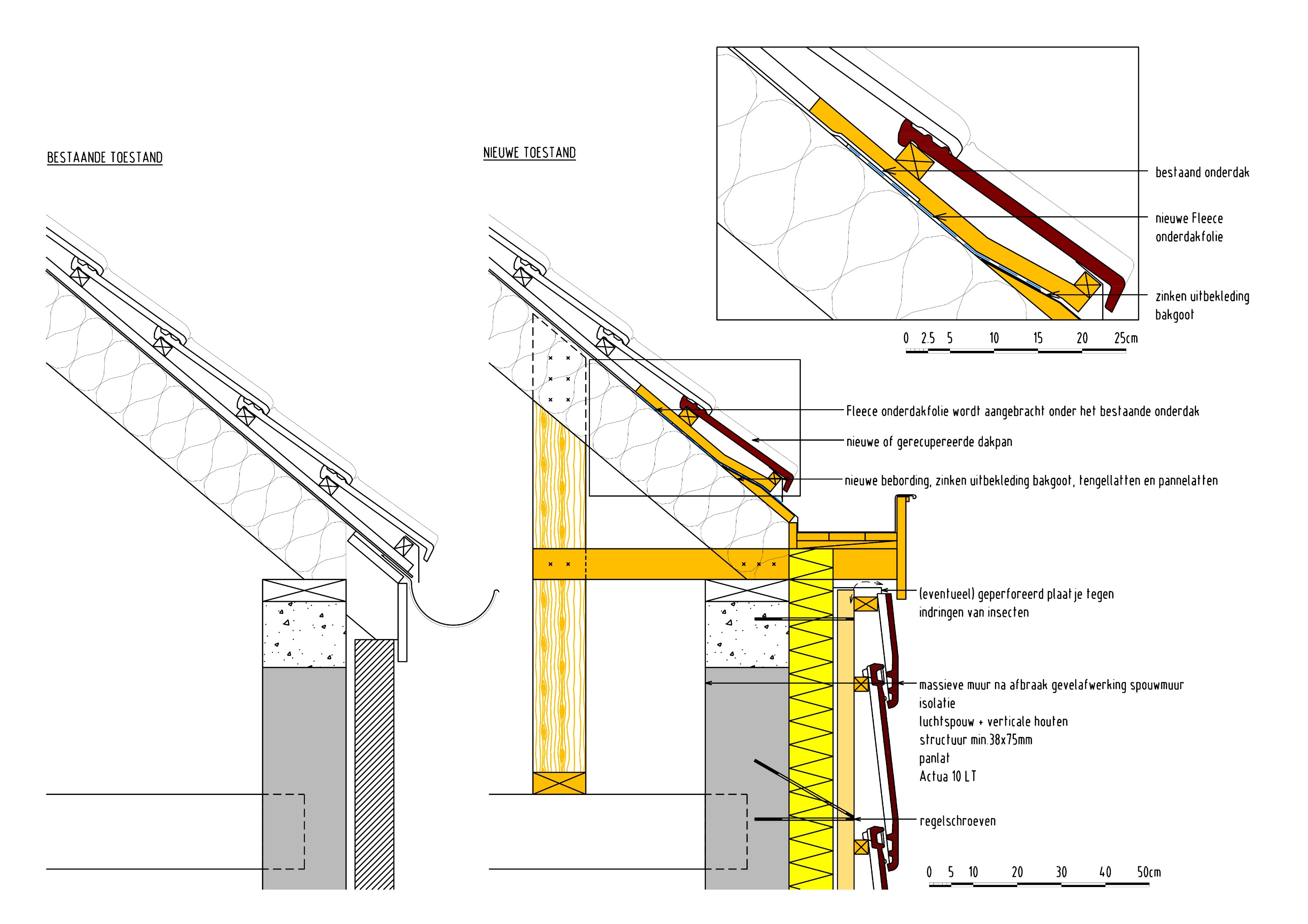 Technische details kleidakpannen Wienerberger