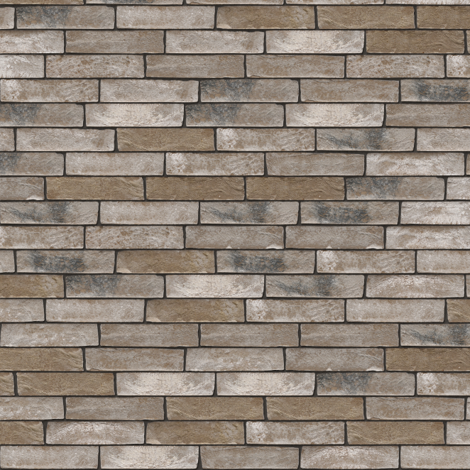 Grijze Terca keramische gevelsteen - Arces Moon Grijs generfd en fijn bezand