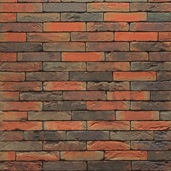 Rood-bruine Terca keramische gevelsteen - Pagus Rood-bruin licht ruw en ...