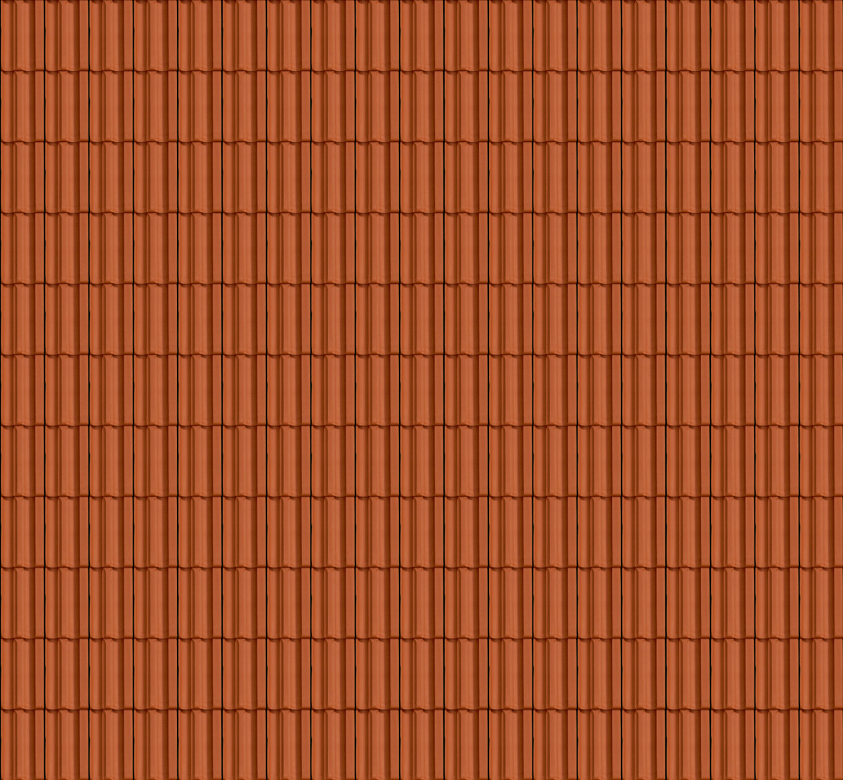 Tuile plate rouge signée Koramic - tuile en terre cuite Standard en ...