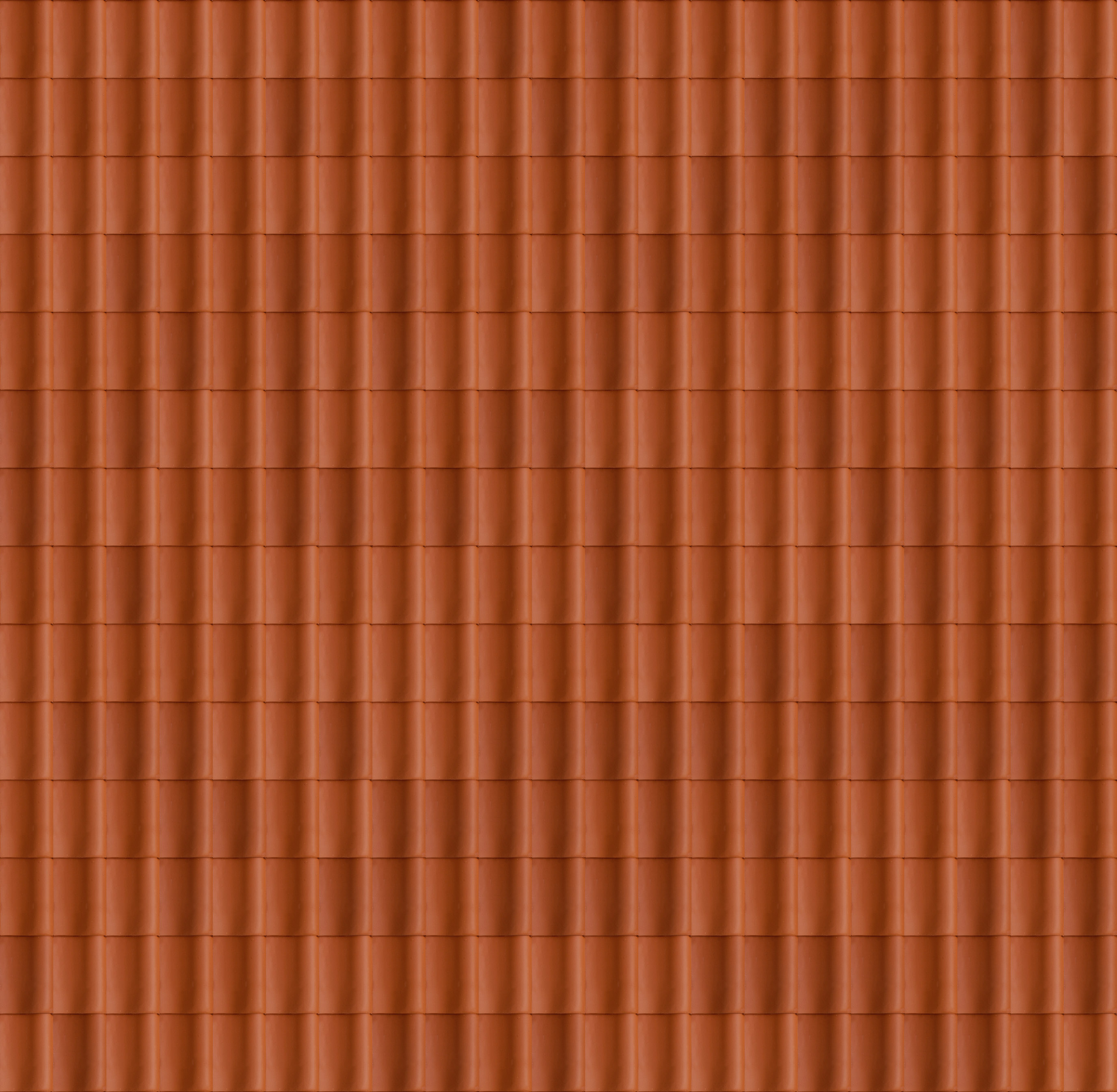 Rode Koramic holle dakpan - Oude Pottelbergse 451 keramische dakpan ...