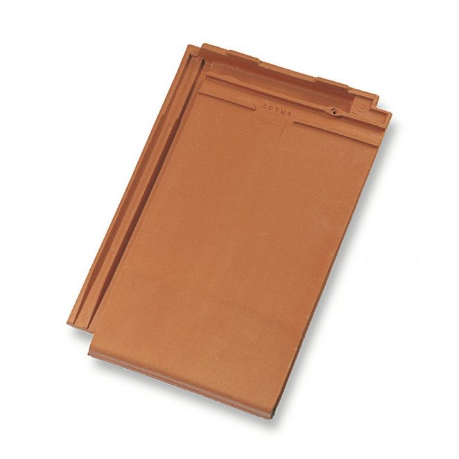 Rode Koramic vlakke dakpan - Actua 10 LT Natuurrood