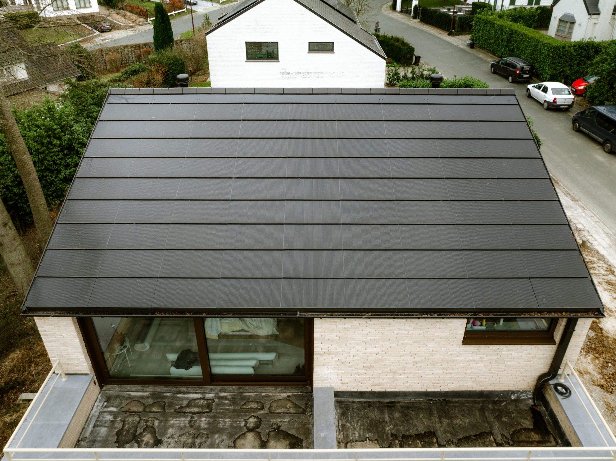 Realisaties met Wevolt dakgeïntegreerde zonnepanelen