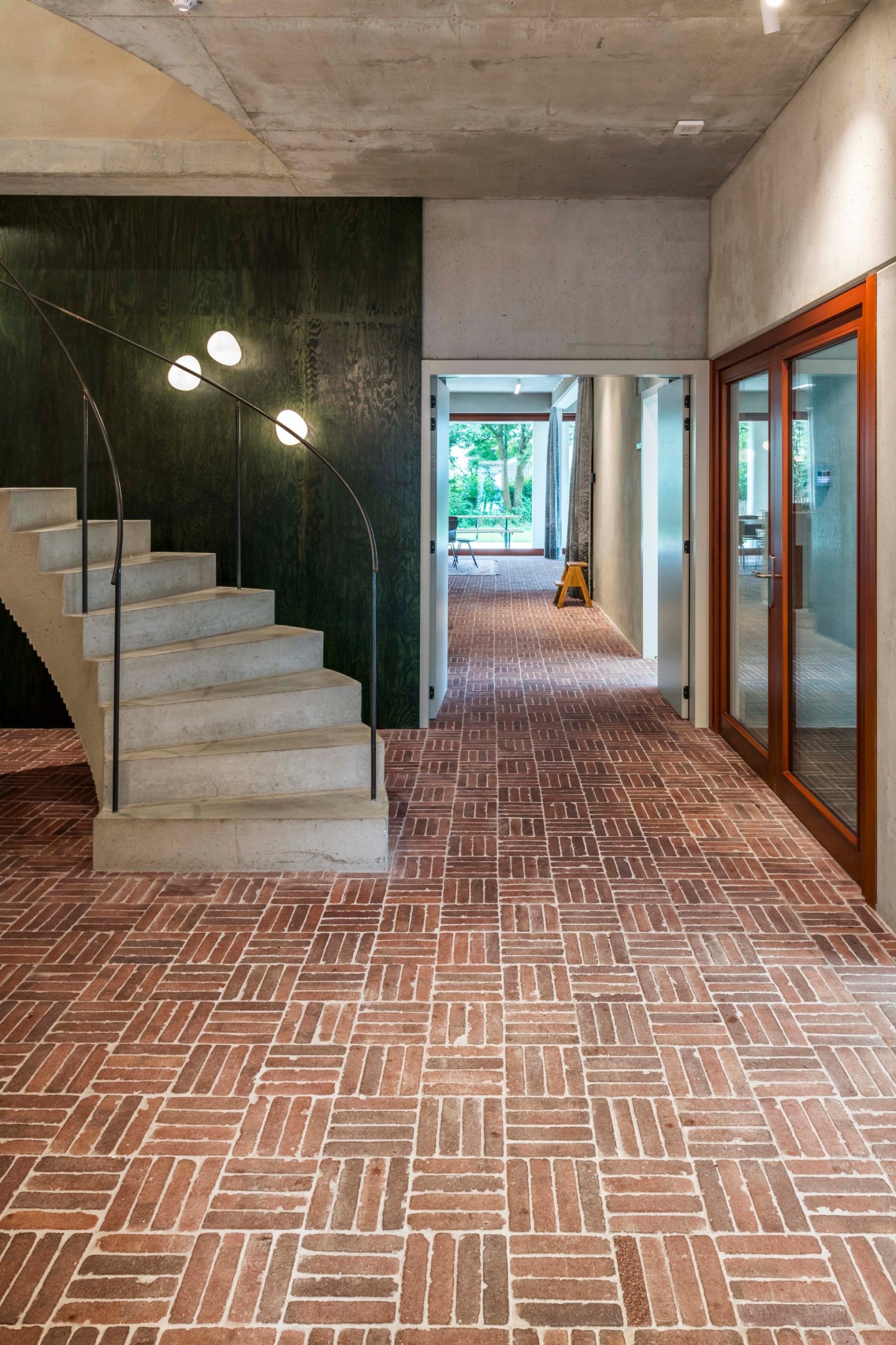 Pavés en terre cuite à l'intérieur à Lier