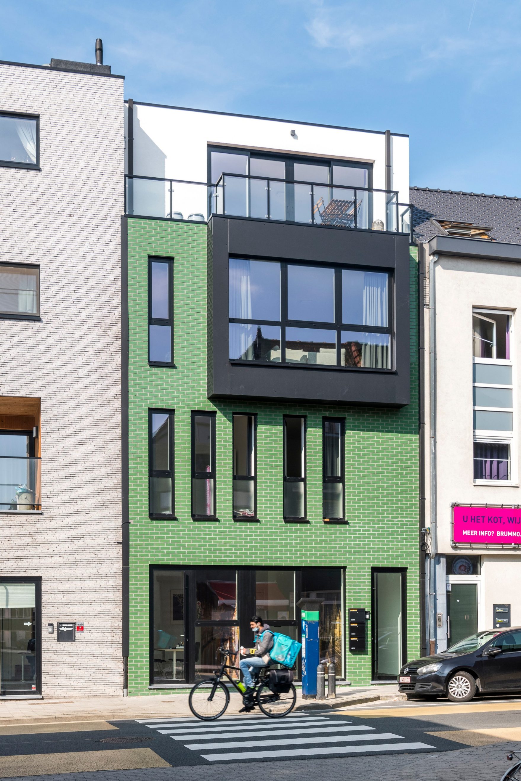 Nouvelle construction appartement à Gand