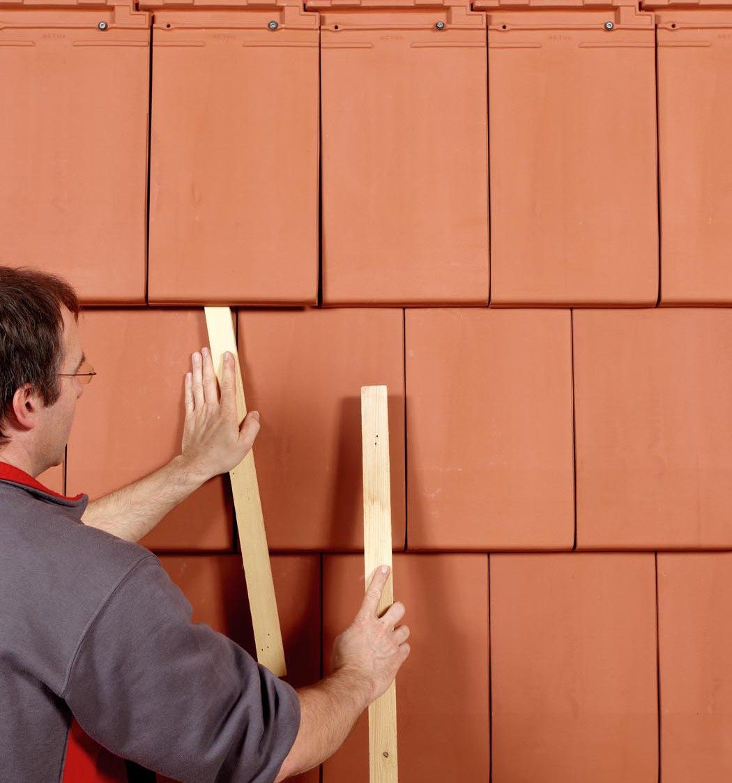 Installation tuiles