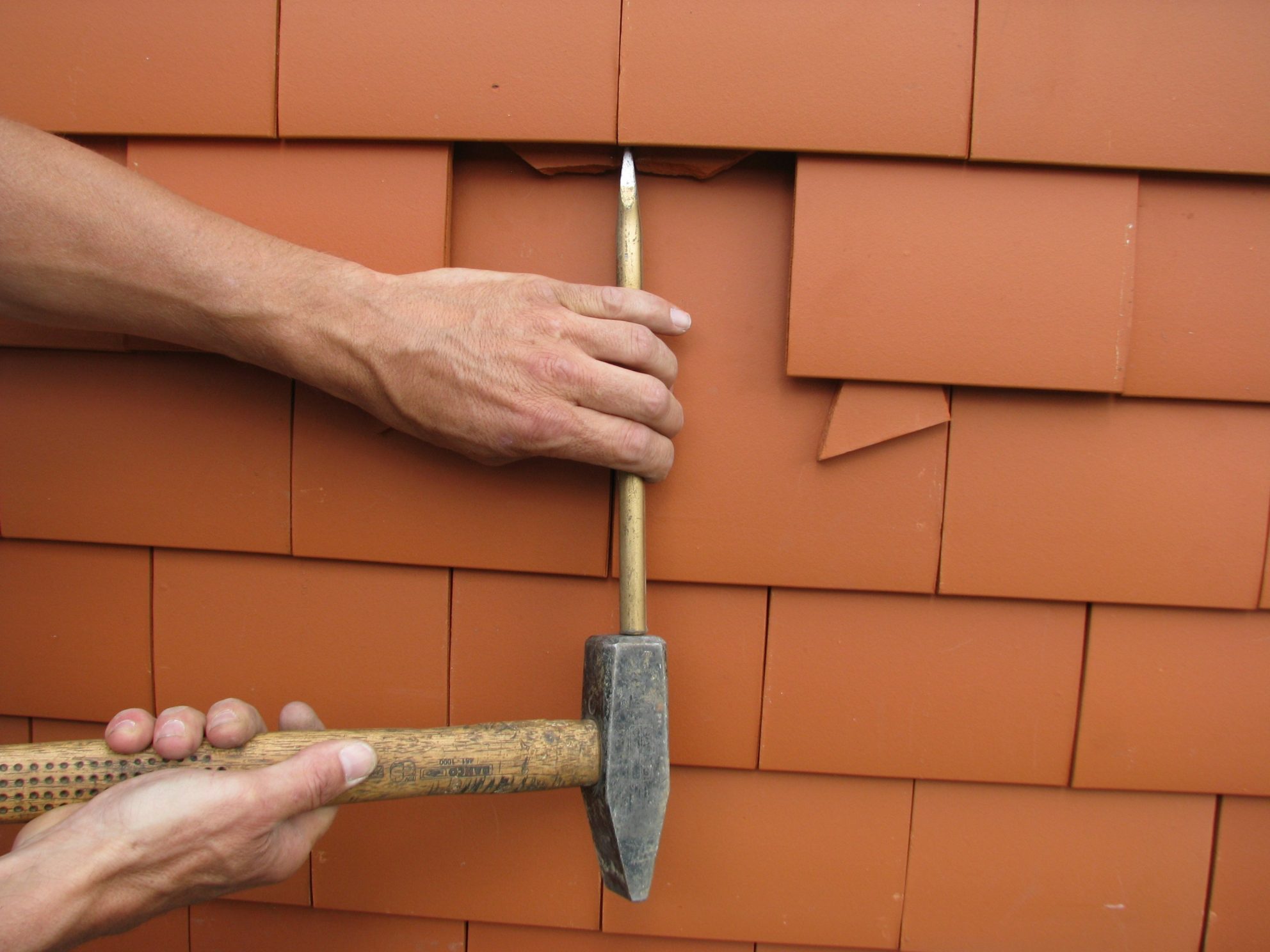 Installation tuiles