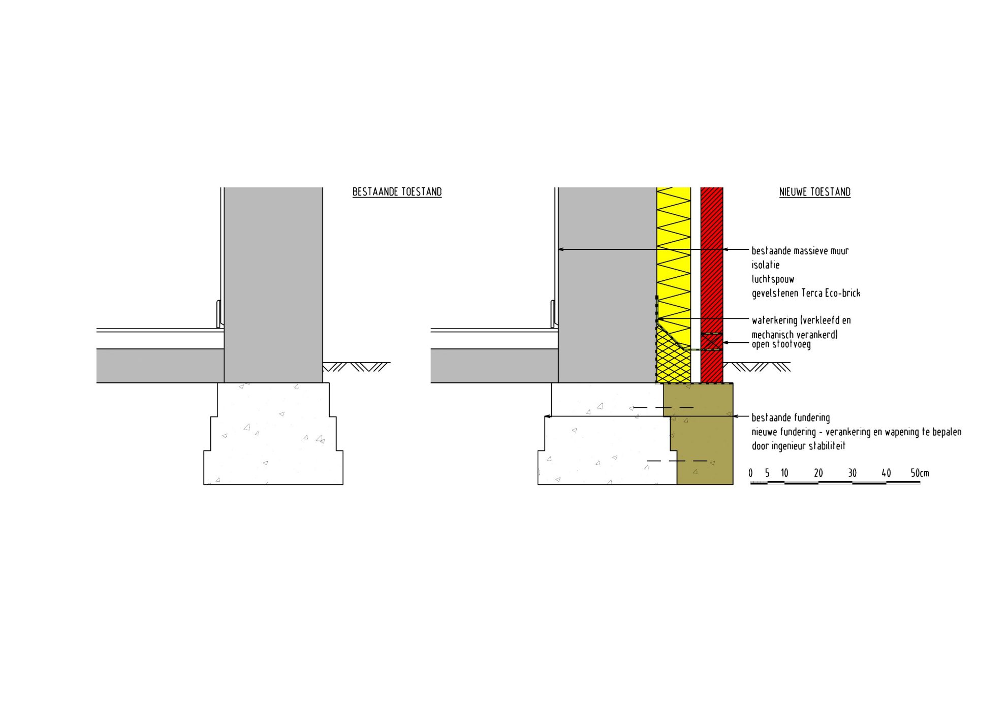 Technische details gevelstenen Wienerberger