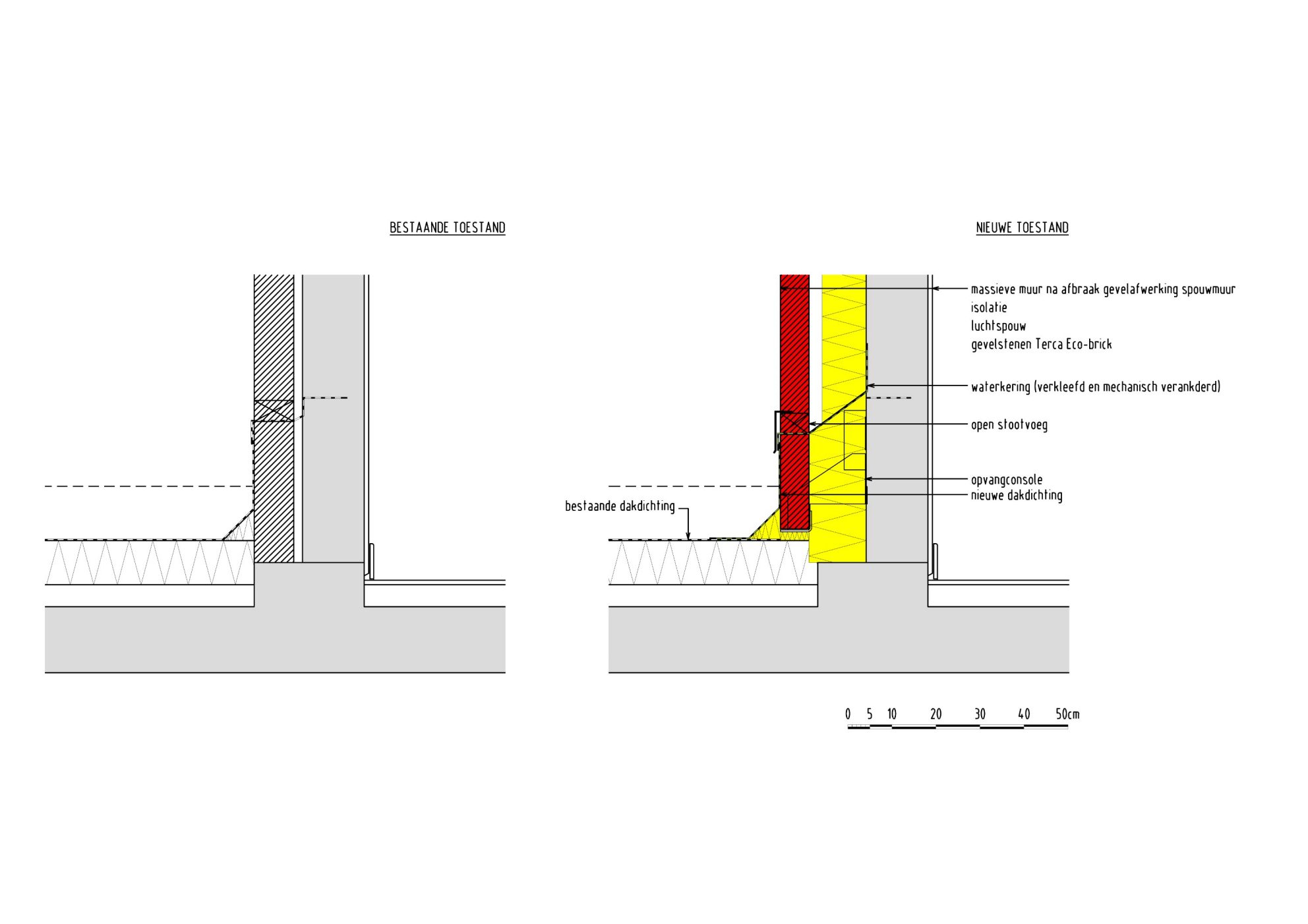 Technische details gevelstenen Wienerberger