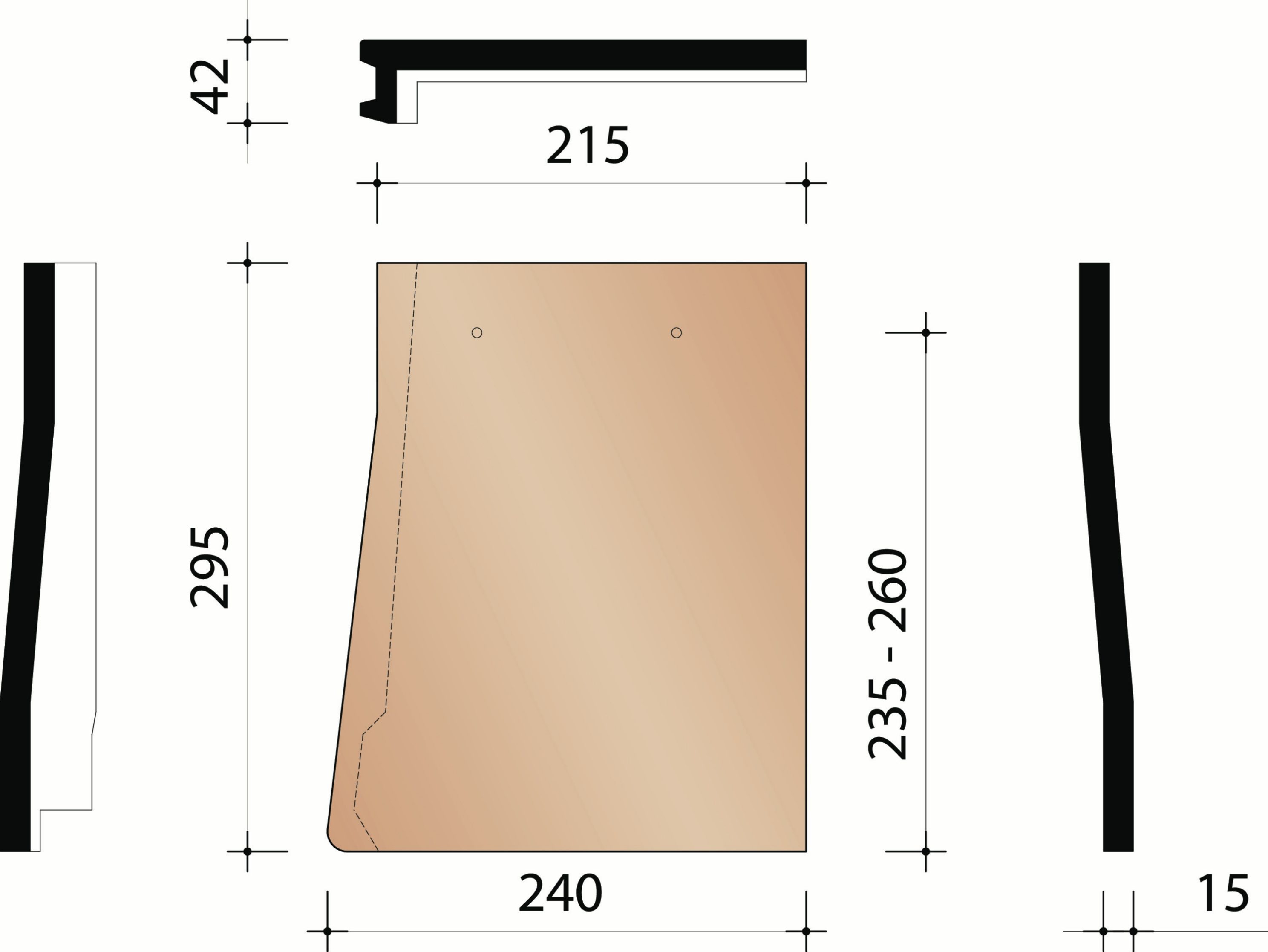 Stormpan Vario 18 Natuurrood