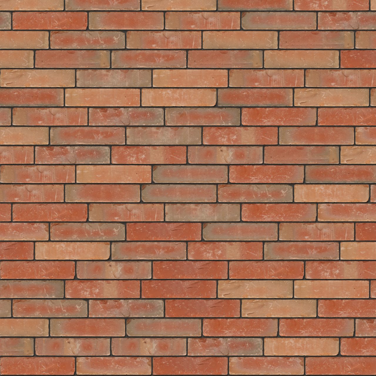 Rode en oranje Terca keramische gevelsteen - Tongerse Rijnvorm lijkt ...