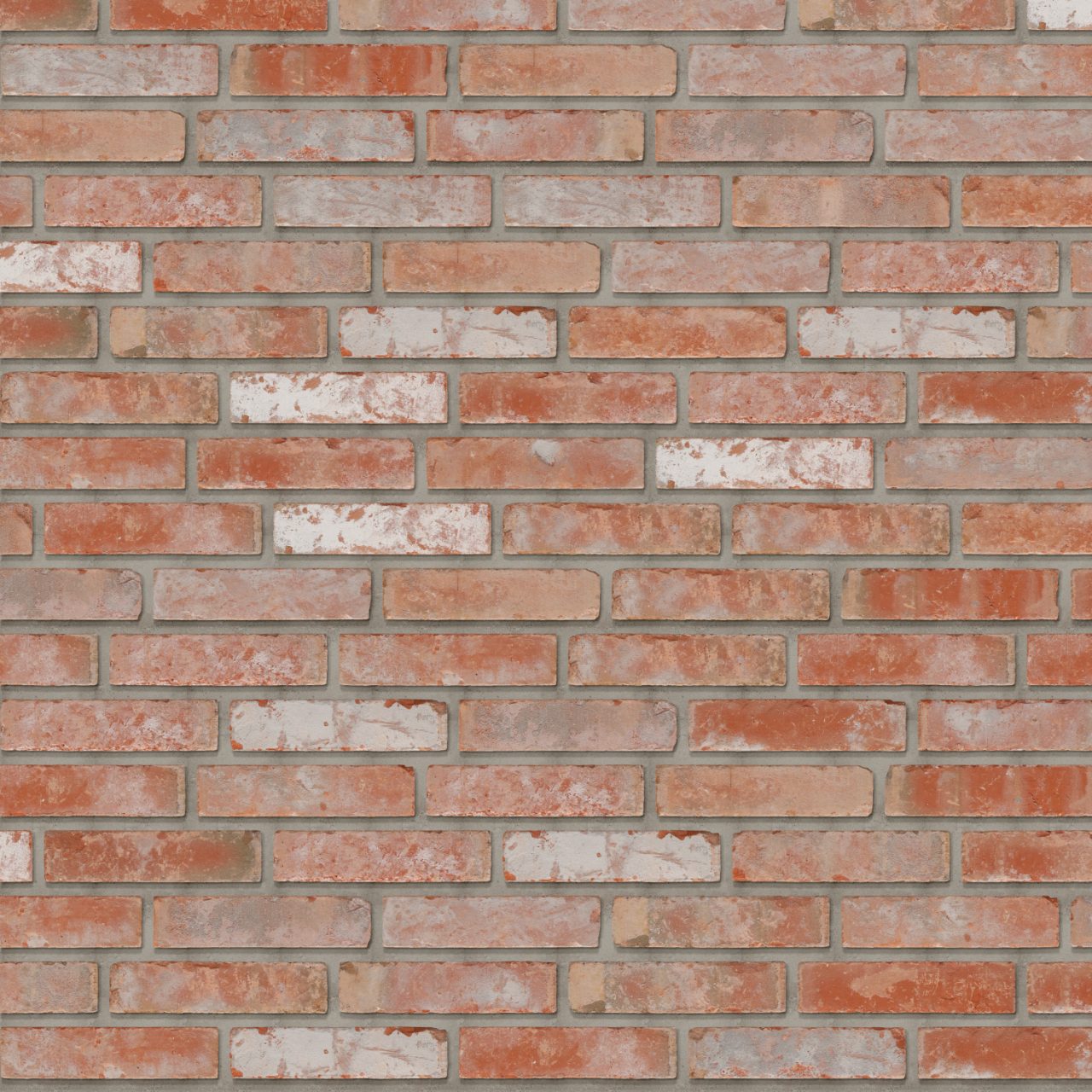 Rode en oranje Terca keramische gevelsteen - Tongerse Rijnvorm lijkt ...