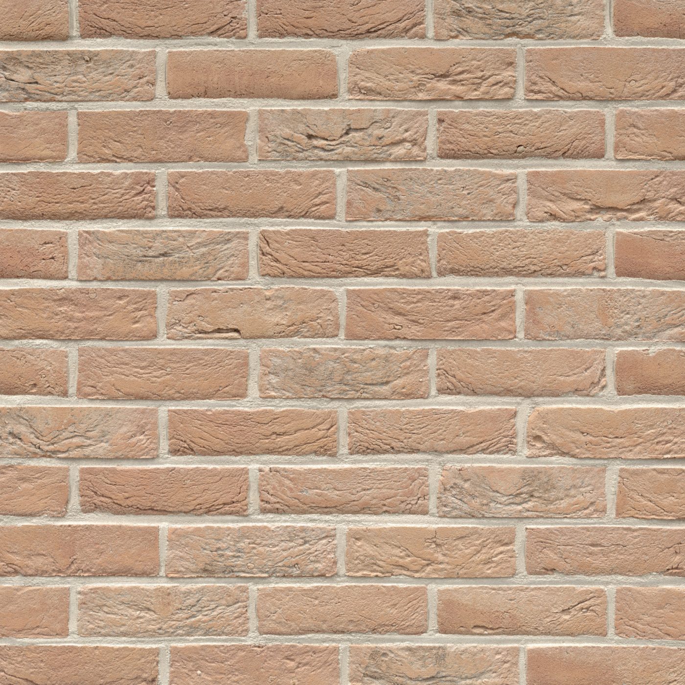 Brique de parement en terre cuite de couleur rouge, brun clair et brun ...