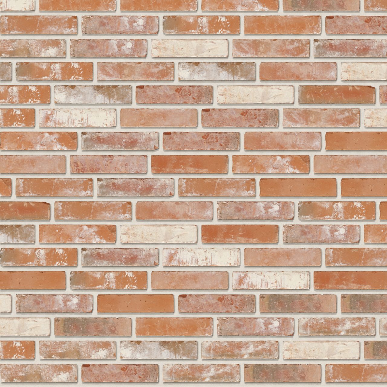 Rode en oranje Terca keramische gevelsteen - Tongerse Rijnvorm lijkt ...