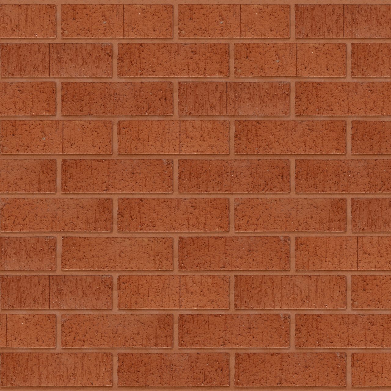 Brique en terre cuite de couleur rouge intense flammé signée Terca ...