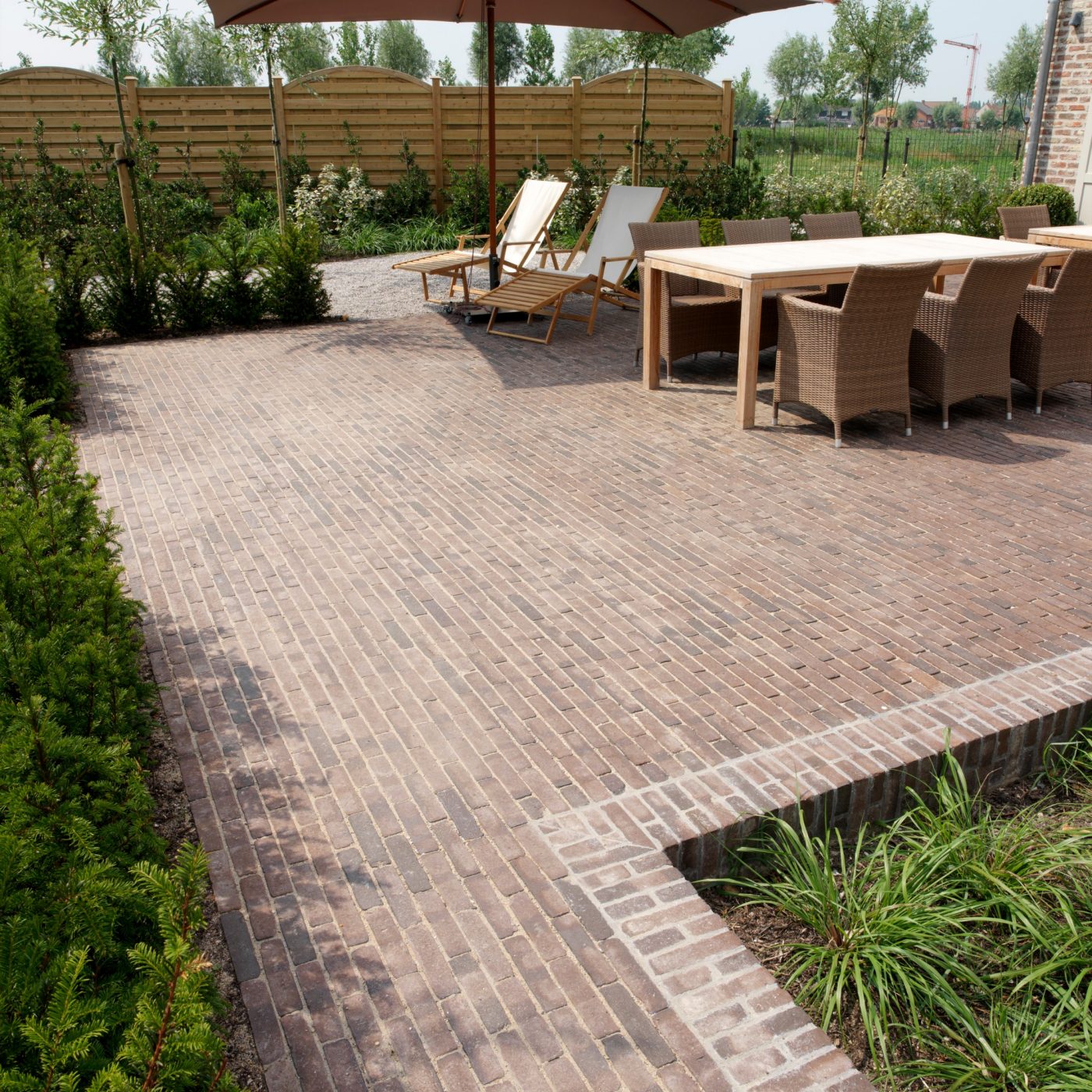 Bruine Wienerberger getrommelde keramische kleiklinkers - Authentica ...