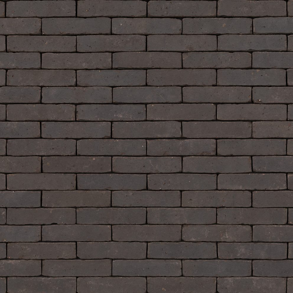 Bruin-zwarte Wienerberger getrommelde keramische kleiklinkers ...