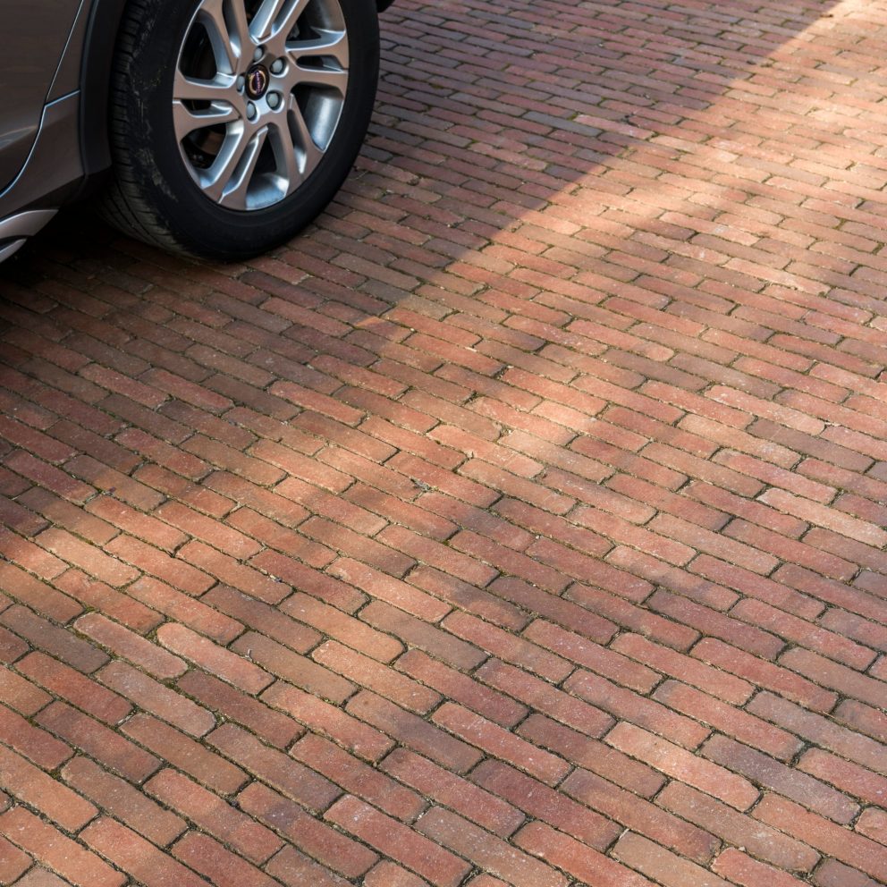 Authentica Castello: roodbruine ongetrommelde kleiklinker