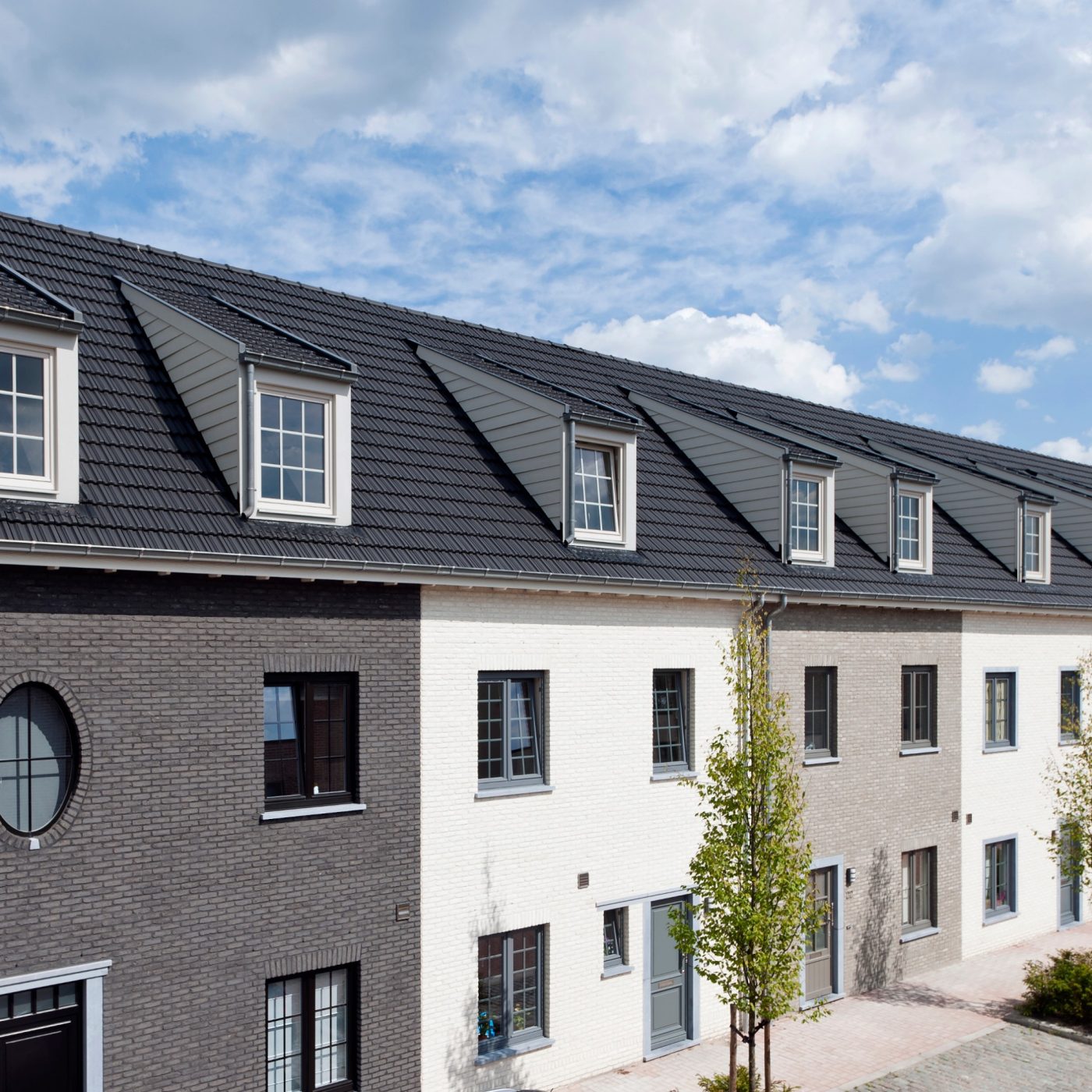 Antraciet matte Koramic vlakke dakpan - Standard keramische dakpan ...